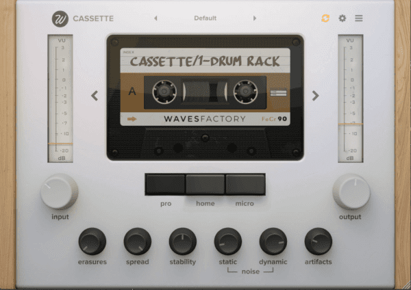 Wavesfactory Cassette Plugin Review – Lofi Tape Sound
